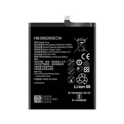 China HB386280ECW Huawei P10 Battery Replacement Rechargeable 3.82V for sale