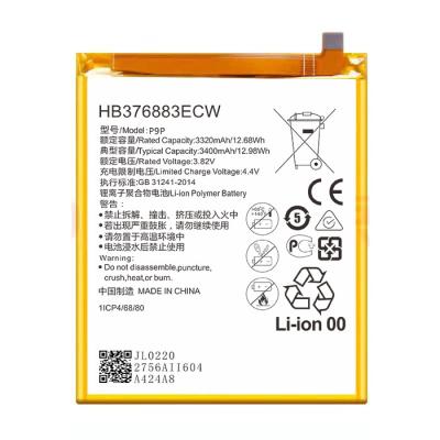 China ODM Huawei Lithium Ion Battery Replacement HB376883ECW for Huawei P9 for sale