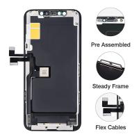 China Black 5.8 Inches Iphone LCD Touch Screen Replacement Digitizer 1520*720 for sale