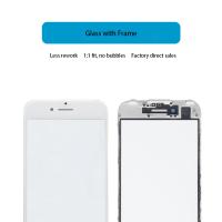 China Iphone 6 OCA Glass Screen Replacement 3 In 1 With Frame 100% Test Past for sale