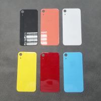 China IPhone X XR Plus Smartphone Back Glass Housing Cover Case Big Hole Purple for sale