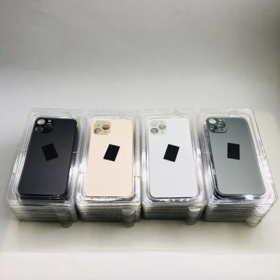 China Big Hole Iphone 11 Pro Max Back Glass Cover White With Logo for sale