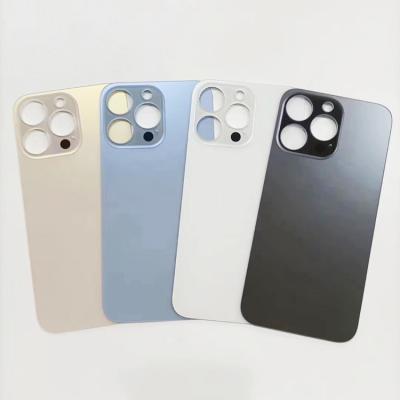 China Bobole Iphone 13 Pro Max Glass Back Cover / Big Hole Back Battery Cover for sale