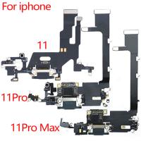 China Black Mobile Charging Flex IC Repair Parts Dock Connector For Iphone 11 Pro for sale