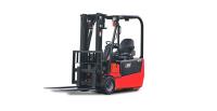 China Three Wheel Electric Forklift Truck Customised Color 4011mm Max Lift Height for sale