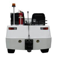 China White Color Electric Aircraft Tug Tow Tractor With Clean Power 40 / 80 Ton for sale