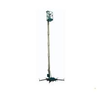 China Aluminium Ladder Order Picker Forklift Electric Climbing Work Platform Single Mast for sale