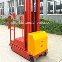 China 2700mm 3300mm Can Bus Technology Proportional controls Safety brackets Electric Aerial Order Picker for sale