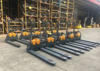 China Lithium Battery Operated Electric Pallet Truck Charging Time 3 Hours for sale