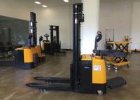 China Double Lift Cylinder High Lift Pallet Stacker 3500mm Lifting Height Safe Operation for sale