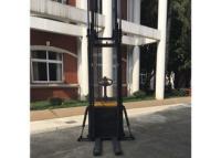 China High Load Capacity Full Electric Pallet Stacker With Mast Stable Operation for sale