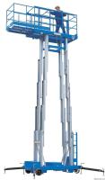 China Compact Design Order Picker Forklift Work Platform Four Mast 125kg - 200kg Capacity for sale