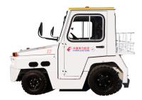 China Industrial Tug Tow Tractor , 4 Wheel Platform Truck For Distribution Center for sale