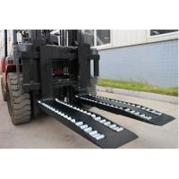 China Wheel Forks Forklift Truck Attachments For Lifting , Carbon Steel Pallet Fork Extensions for sale