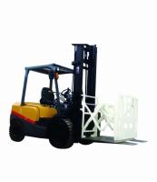 China Hydraulic Forklift Truck Attachments Push Pulls , Forklift Crane Hook Attachments for sale