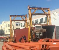 China Different Lift Height Gantry Container Crane , Port Gantry Crane 40 Ton Loading Capacity for sale
