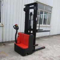 China Automatic Ride On Pallet Stacker AC Motor 1500kg Customised Yellow Color for sale
