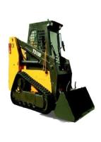 China TS100 100Hp Skid Steer Loader Hydraulic Pump 0.6 - 0.7m3 Bucket Capacity for sale