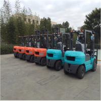 China 3 Ton Diesel Forklift Truck FD30 Engine Powered With 1070mm Fork Length for sale