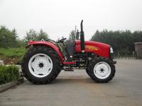 China 4WD 110HP Farm Small Compact Diesel Tractor Gear Drive With 4 Wheel 2195mm Wheel Base for sale