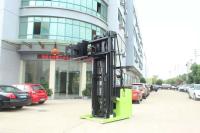 China 48V Lifting Height 3 - 8m Reach Truck Forklift Electric Stacker Forklift 12 Months Warranty for sale