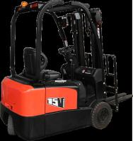 China Large Capacity Electric Powered Forklift 2 Stage / 3 Stage AC Power Powered Pallet Truck for sale