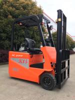 China High Efficiency Three Wheeled Small Electric Forklift Energy Saving Environmental Protection for sale