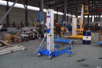 China Hand Manual Telescoping Lift Platform With Lifting Height 3000mm 117.9kg Weight for sale