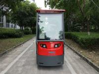 China 24V Battery Operated Electric Forklift Truck 3 Wheel Automatic Transmission for sale