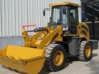 China 1.2 Ton Skid Steer Loader Mini Wheel Loader With Oil Brake Bucket Capacity 0.6m3 for sale