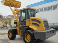 China 1.2 Ton Skid Steer Loader Mini Wheel Loader With Oil Brake Bucket Capacity 0.6m3 for sale
