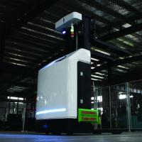 China Electric Battery Pallet Stacker Truck With Small Turning Radius 1 Year Warranty for sale