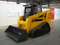China JC60 Small Skid Steer Loaders 0.4 - 0.5m3 Bucket Capacity With Hydraulic Brake Forklift for sale