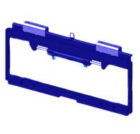 China CP-CY45D01C Forklift Truck Spare Parts Side Shifter Frame 4500kg Capacity Load for sale