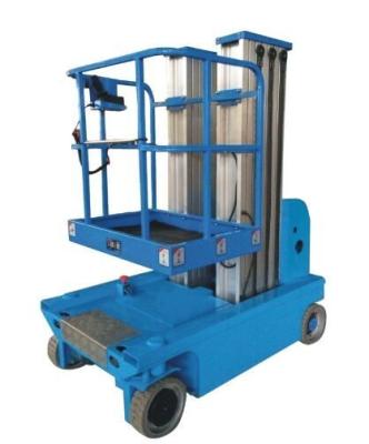 China 12m 340KG Lift Aluminum Alloy Forklift Work Platforms for sale