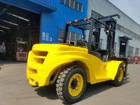 China 210mm Lifting 5500mm Wheelbase 48T Diesel Forklift Truck for sale