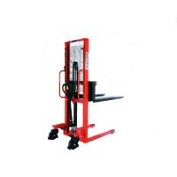 China 500kgs Lifting 1600mm Manual Hand Pallet Stacker for sale