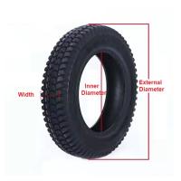China Tear Resistance 916mm Solid Tyre Electric Forklift Parts for sale