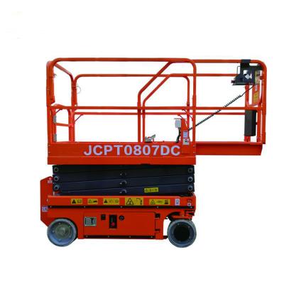 China 24V 8m Electric Hydraulic Scissor Lifting Platform for sale