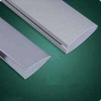 China Aluminum Bullet Shaped Profile Suspended Baffle 20Wx100H Powder Coating for sale