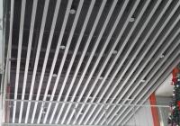 China Suspended Aluminum U Baffle Ceiling Galvanized Steel 600x600mm for sale