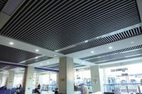 China Suspended Aluminum U Baffle Ceiling Galvanized Steel 600x600mm for sale