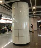 China shopping mall Aluminum Metal Ceiling Maximum 5000mm Panel Length Solid Cladding Panel Or Facade for sale