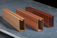 China Extruded Box Aluminum Baffle Ceiling PVDF Coating 0.8mm-3mm for sale
