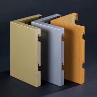 China shopping mall Aluminum Metal Ceiling Maximum 5000mm Panel Length Solid Cladding Panel Or Facade for sale