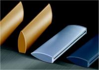 China Bullet Shaped Metal Ceiling Baffles Aluminium Suspended V Shaped for sale