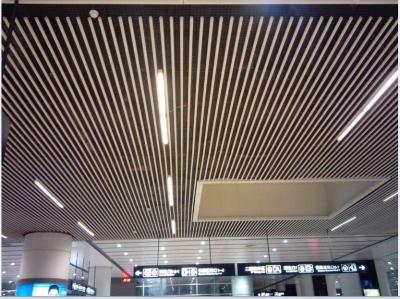 China 6063T6 Tubular Metal Ceiling Tiles Perforated Circle Suspended Baffle with RAL Color card for sale