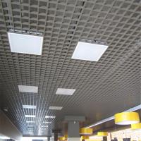 China 100x100 Aluminum Metal Ceiling PVDF Coating Aluminum Open Cell Ceiling for sale