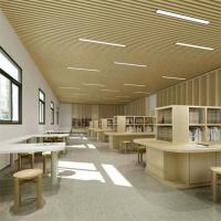 China 40x200 Aluminum Linear Drop Down Aluminum Metal Ceiling U-Shaped Baffle Ceiling for sale