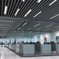 China 30w LED Ceiling Light Linear Baffle Aluminum Pre Painted Transfer Printing for sale